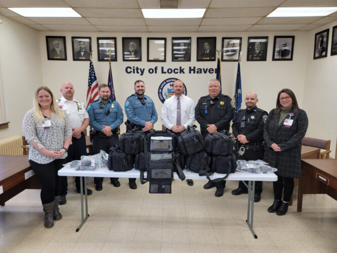 Lock Haven City Police, Clinton County Sheriff’s office receive medical ...